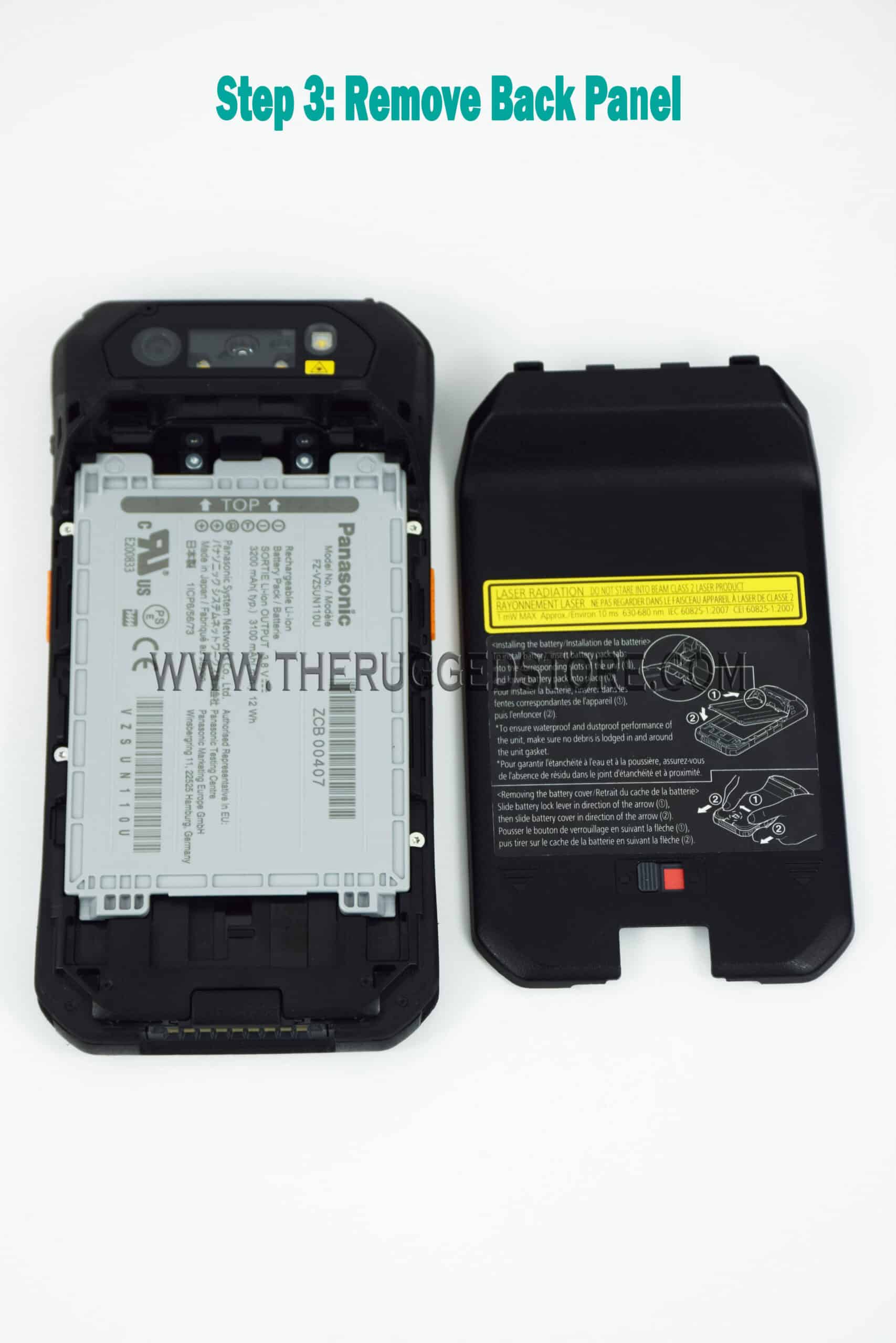 HOW TO INSTALL A MICROSD CARD IN A PANASONIC FZ-N1 OR FZ-F1 TOUGHPAD ...