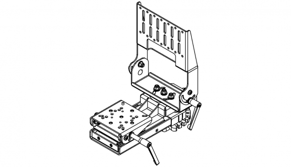 Havis Heavy Duty Computer Monitor / Keyboard Mount and Motion Device C ...