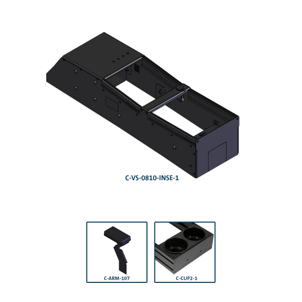 Havis Integrated Control System Low Profile Mounting Package for Ford ...