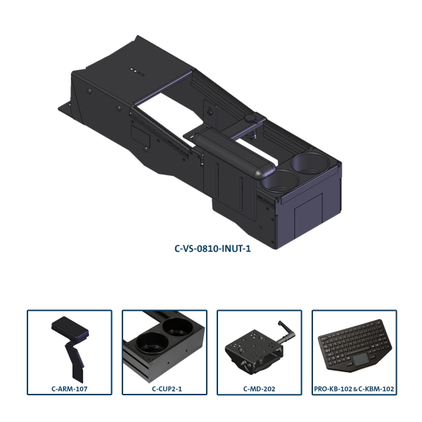 Havis Integrated Control System Low Profile Mounting and Keyboard ...