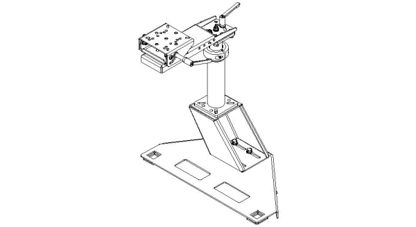 Havis 2015 Dodge Promaster City Standard Passenger Side Mount Package ...