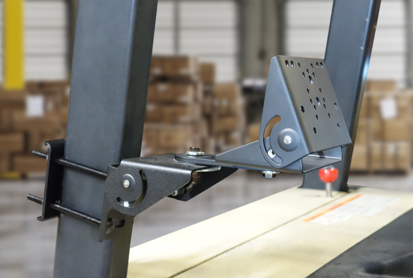 Gamber-Johnson CLARK Fork Lift Roll Formed Pillar Bracket and Dual ...