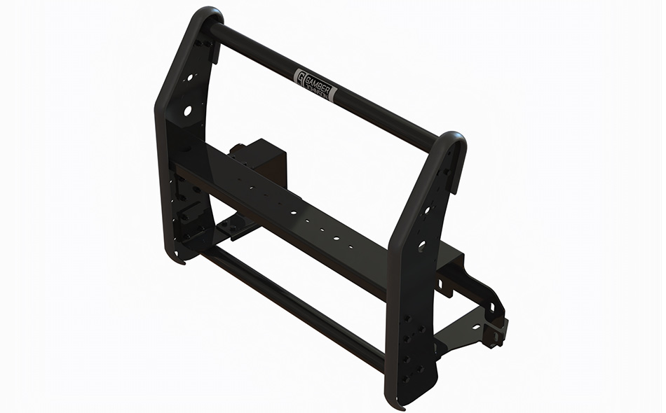 Gamber-Johnson 2021+ Ford F-150 Push Bumper- Aluminum with Standard Bar ...