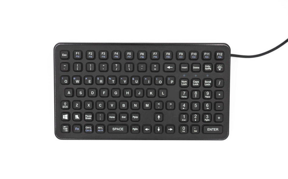 Gamber-Johnson iKey (SL-910) KEYBOARD, SPACED OUT KEYS, 10-KEY NUM PAD ...